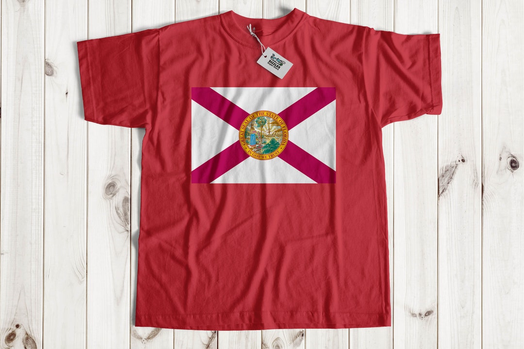 Florida Flag T Shirt | Florida Flag Shirt | Florida Flag Top | Florida ...