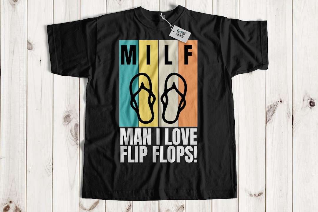 Man I Love Flip Flops! Unisex Funny Sunny Beach T-shirt and Holiday ...