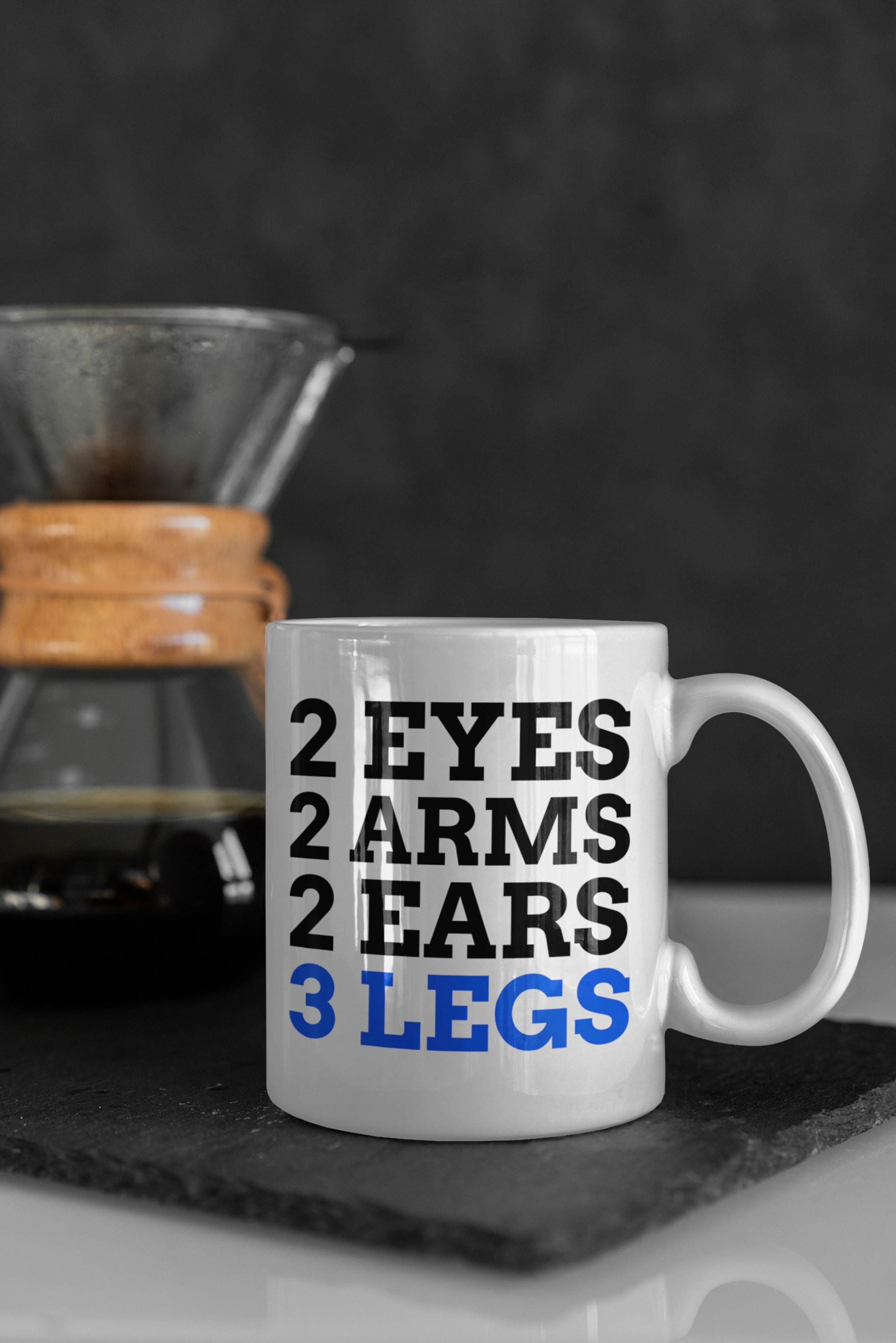 3rd Leg Mug - Etsy