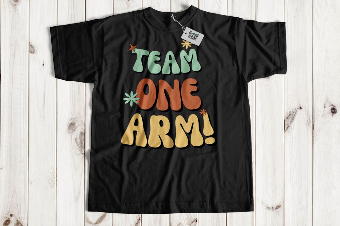 Team One Arm T-shirt & Arm Amputee Gifts - Etsy