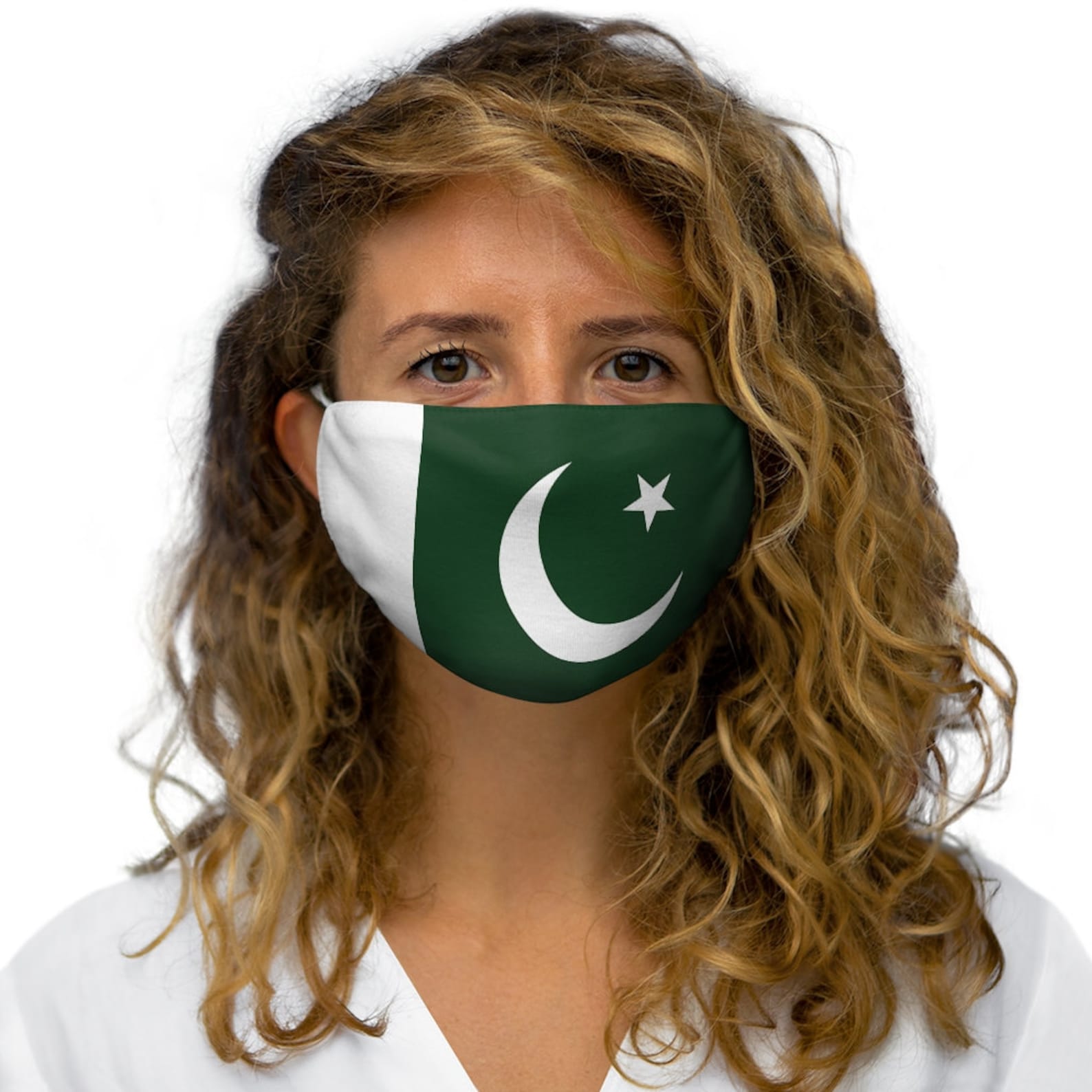 Unisex Pakistani Flag Face Mask Breathable & Flexible Flag - Etsy