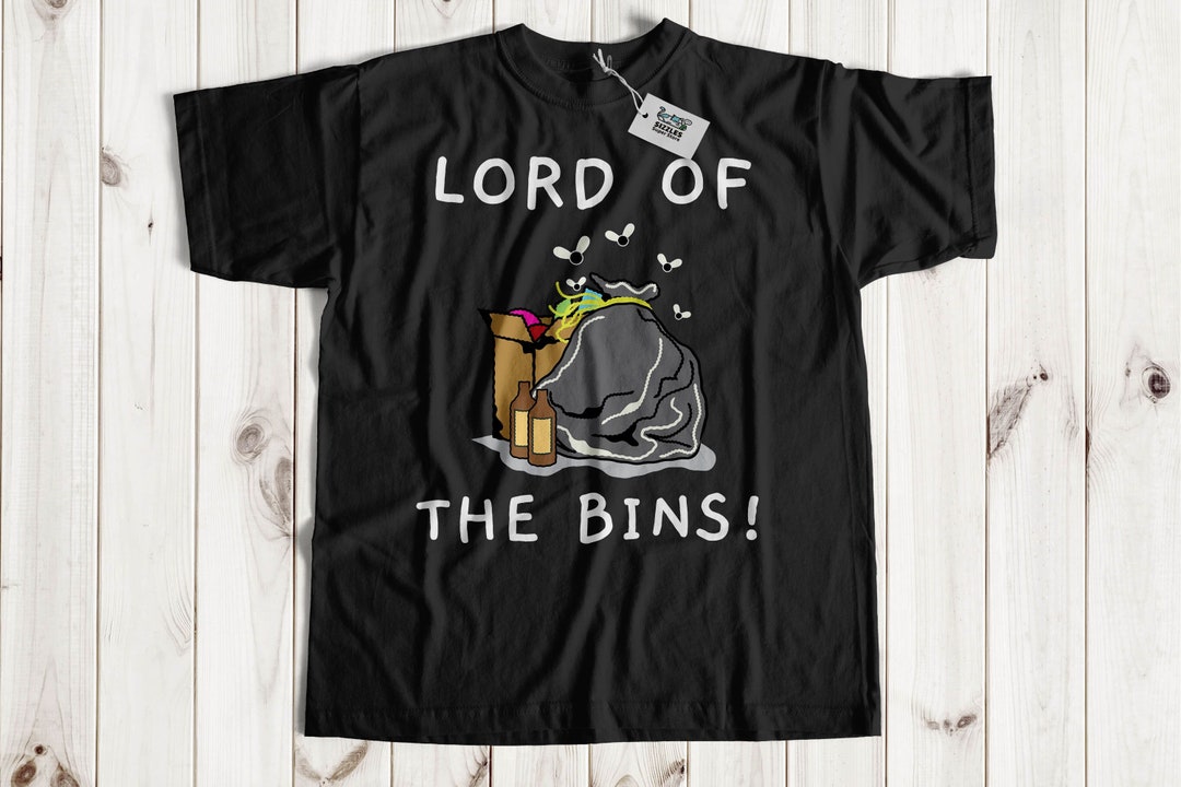 Lord of the Bins! Funny Trashman T-shirt | Garbage Collector Gifts ...