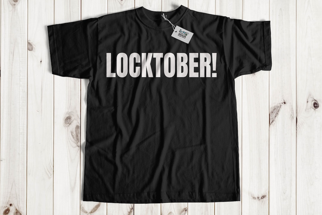 Unisex Funny Locktober T-shirt and Domme Chastity Gifts - Etsy