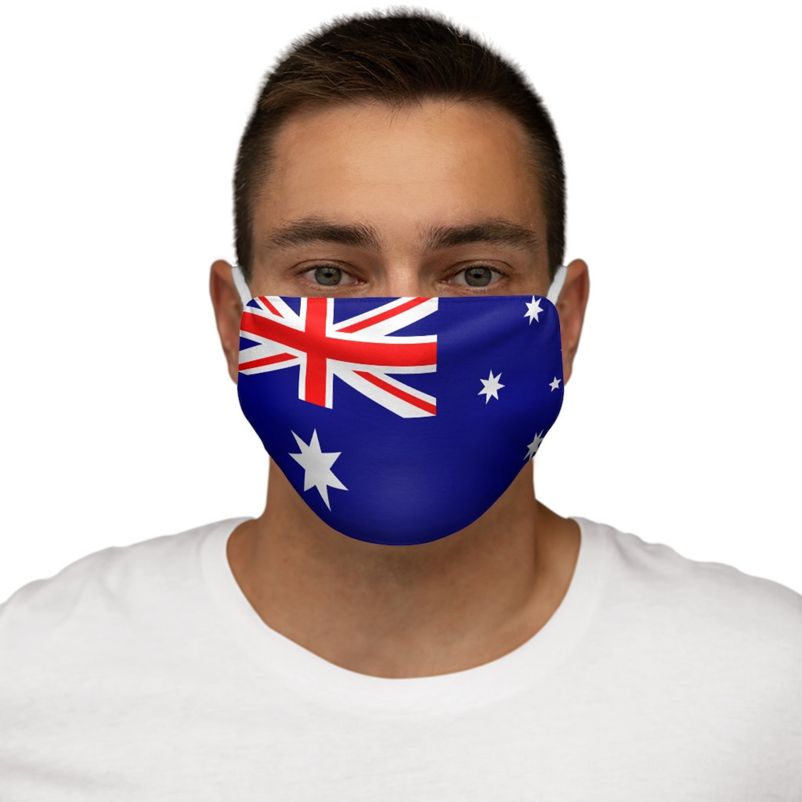 Unisex Australian Flag Face Mask Breathable & Flexible Flag - Etsy