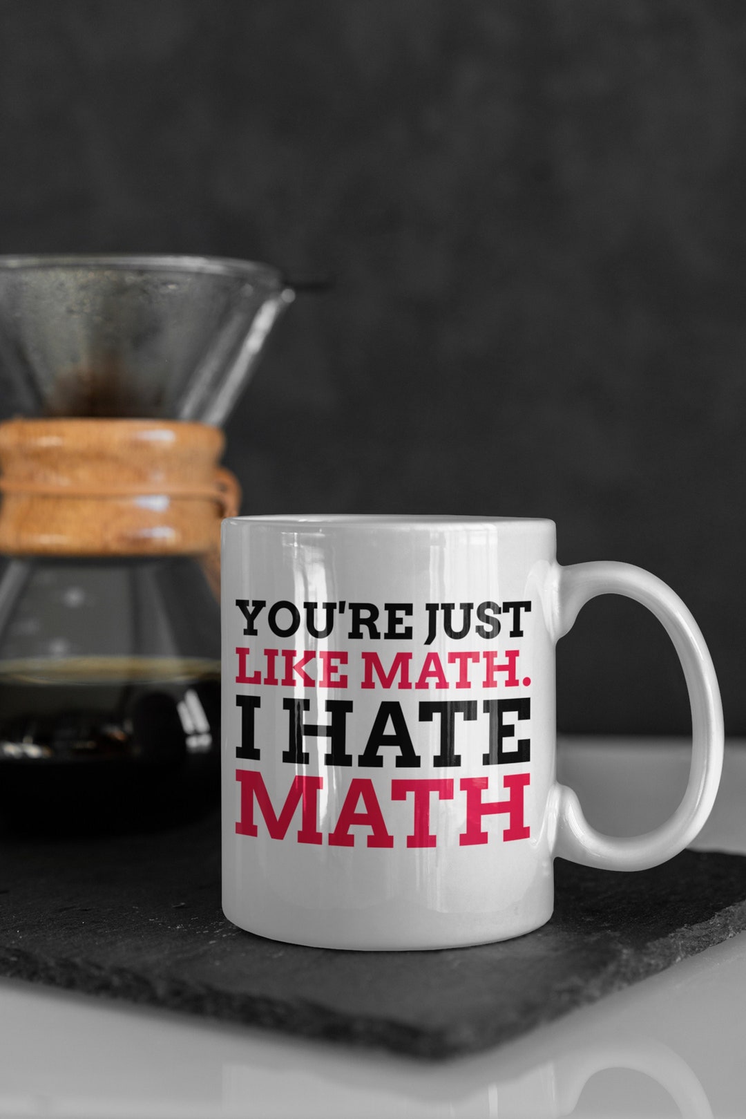 You're Just Like Math. I Hate Math Funny Mathematics Mug 11oz 330ml - Etsy