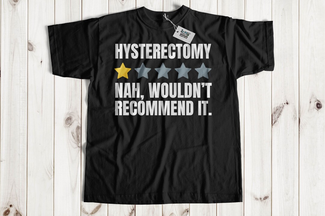 Funny Hysterectomy T-shirt and Uterus Surgery Gifts for Cervical Cancer ...