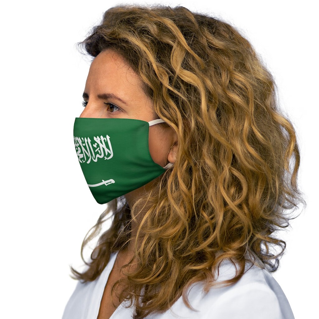 Unisex Saudi Arabian Flag Face Mask Breathable & Flexible - Etsy UK