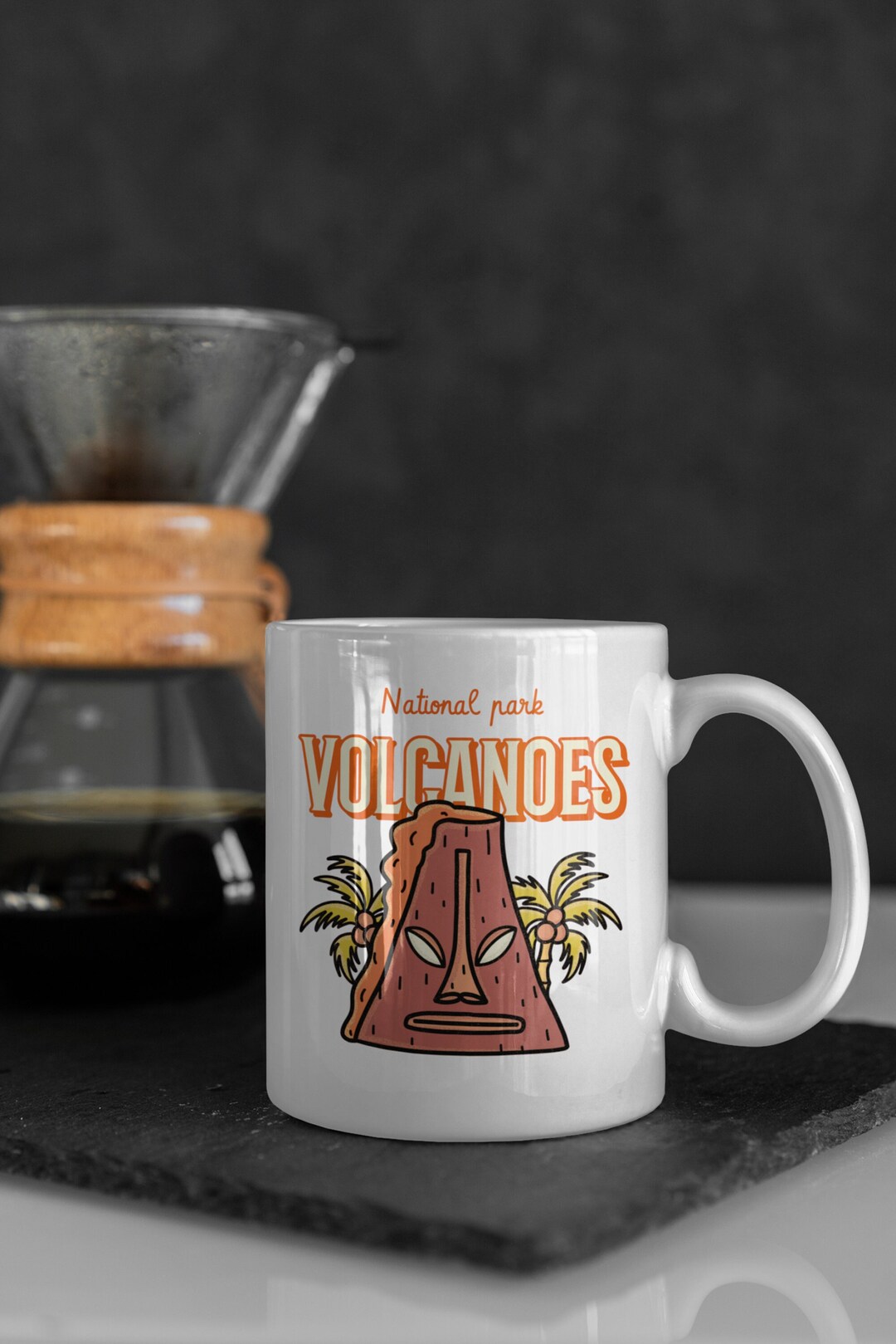 National Park Volcanoes Mug 11oz 330ml Cute Hawaiian Volcano Mugs - Etsy