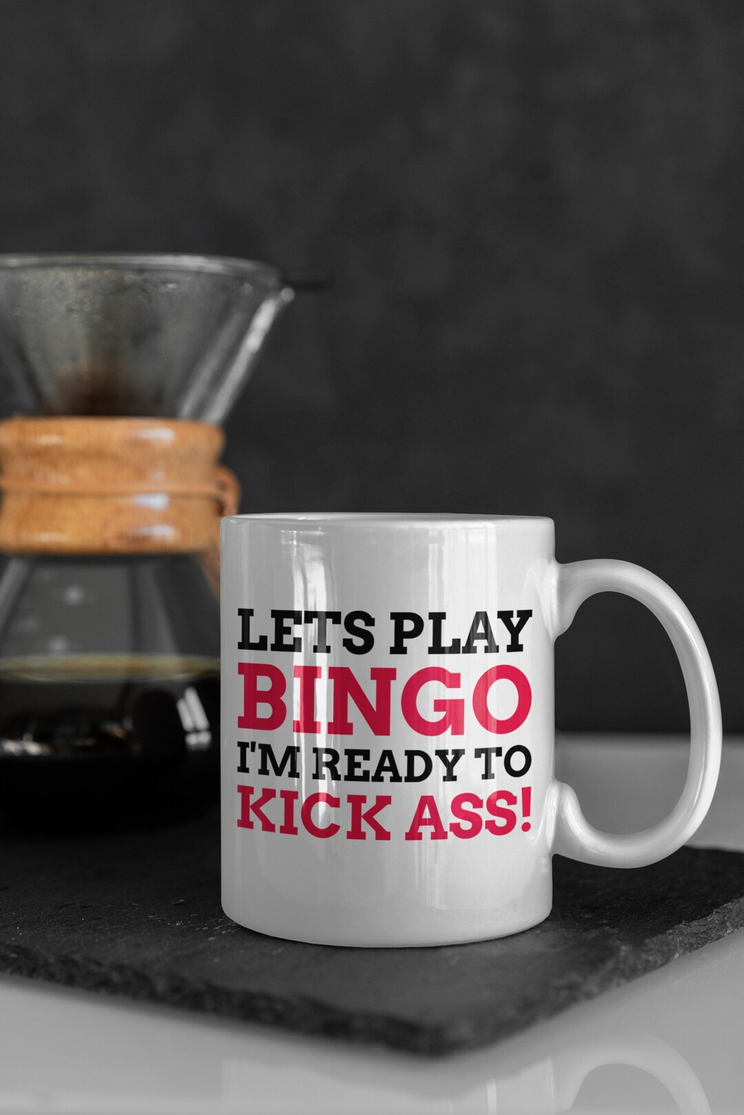 Lets Play Bingo Mug 11oz 330ml Funny Bingo Gifts - Etsy