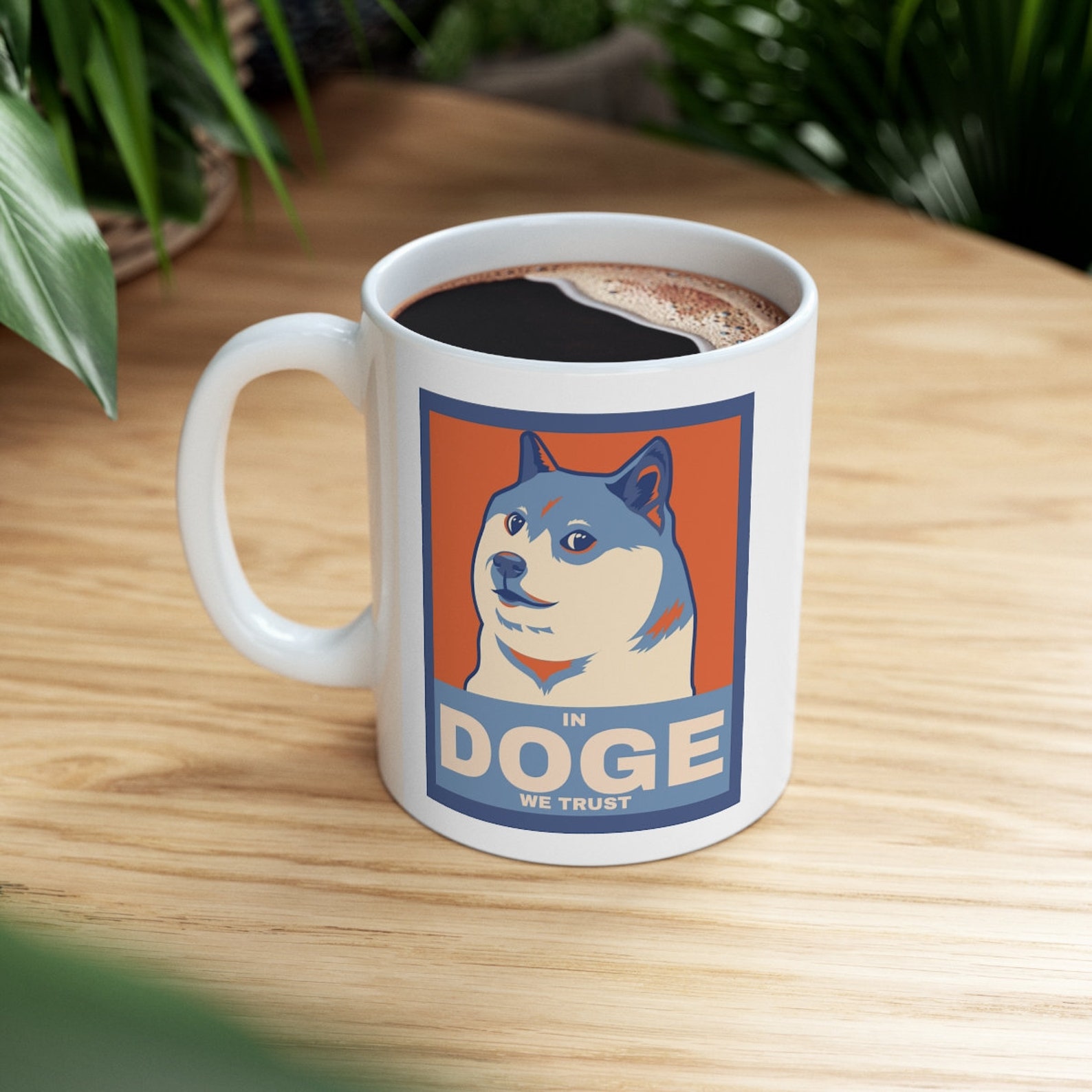 Funny Doge Coin Mug 11oz 330ml Meme Doge Gift Ideas, "very Currency Wow ...