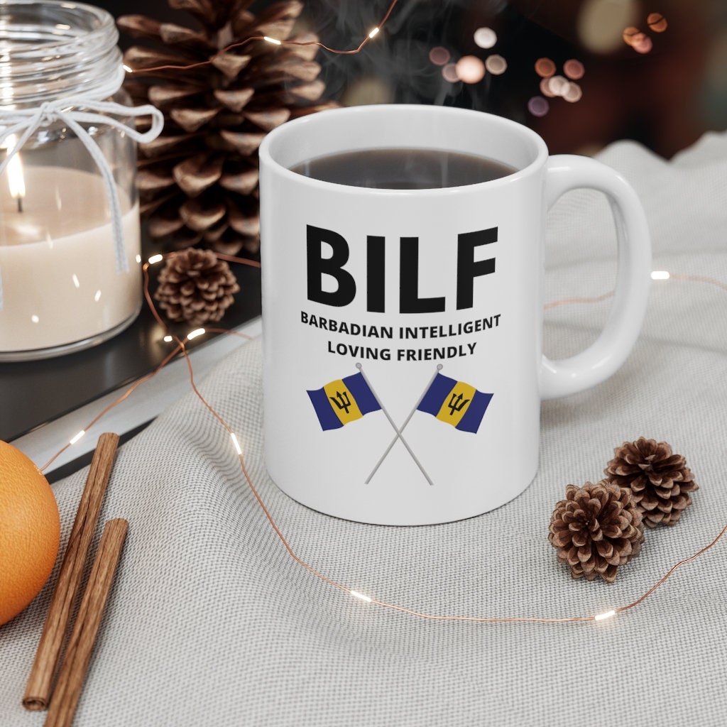 Funny Barbadian Mug 330ml 11oz | Fun Barbados Mugs for Dad Boyfriend ...