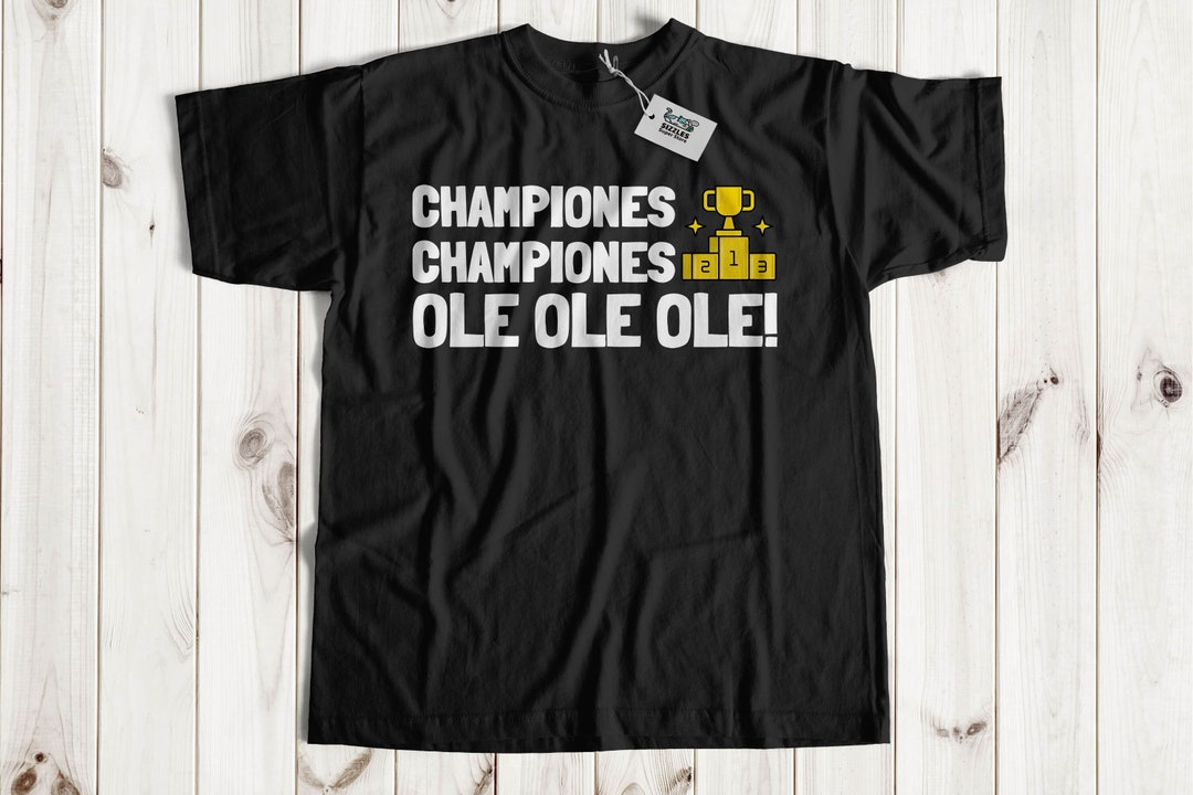 Championes Championes OLE OLE OLE! Funny Winners T-shirt | Champions ...