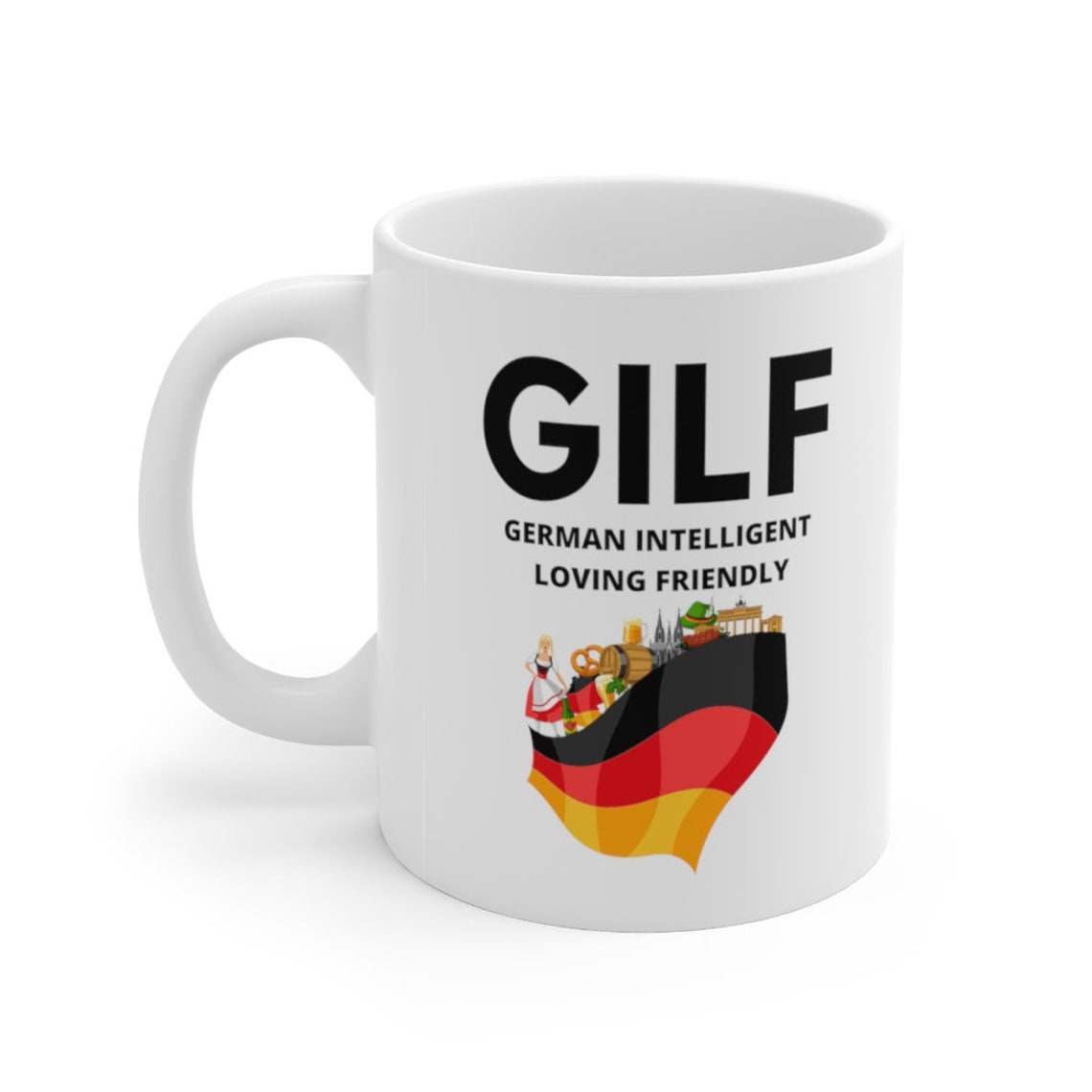 Funny Germany Mug 330ml 11oz | Fun German Mugs for Dad Boyfriend ...