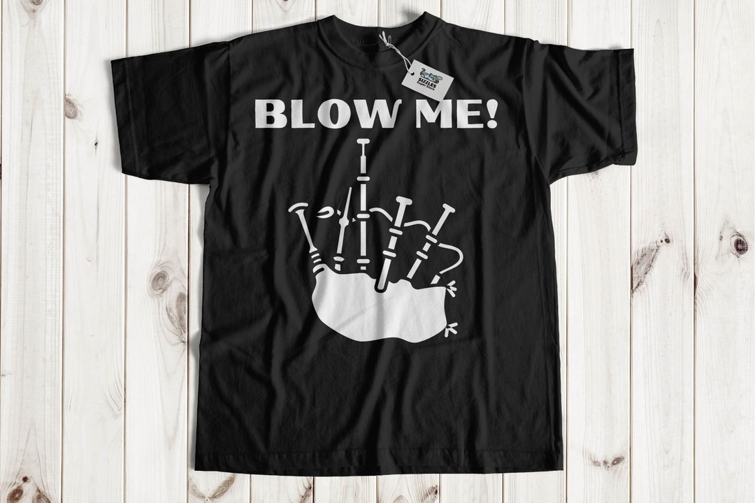 Funny Bagpipes T-shirt | Rude Scottish Gifts & Naughty Scotland Shirts ...
