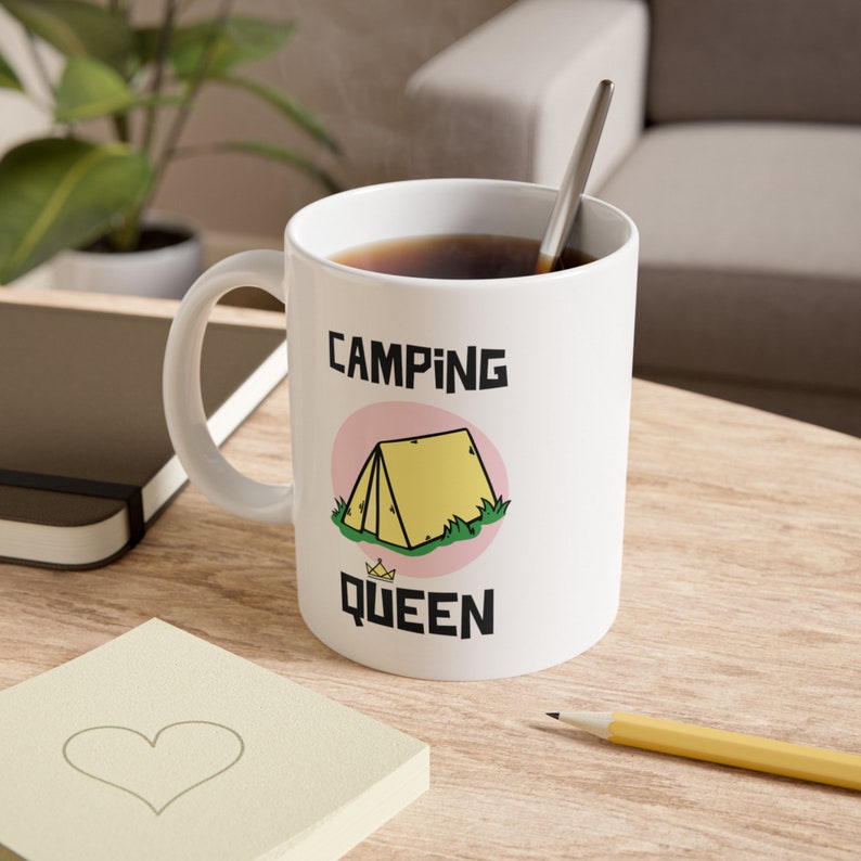 Camping Queen & King Mugs 11oz Camper Gifts for Explorer Couples - Etsy