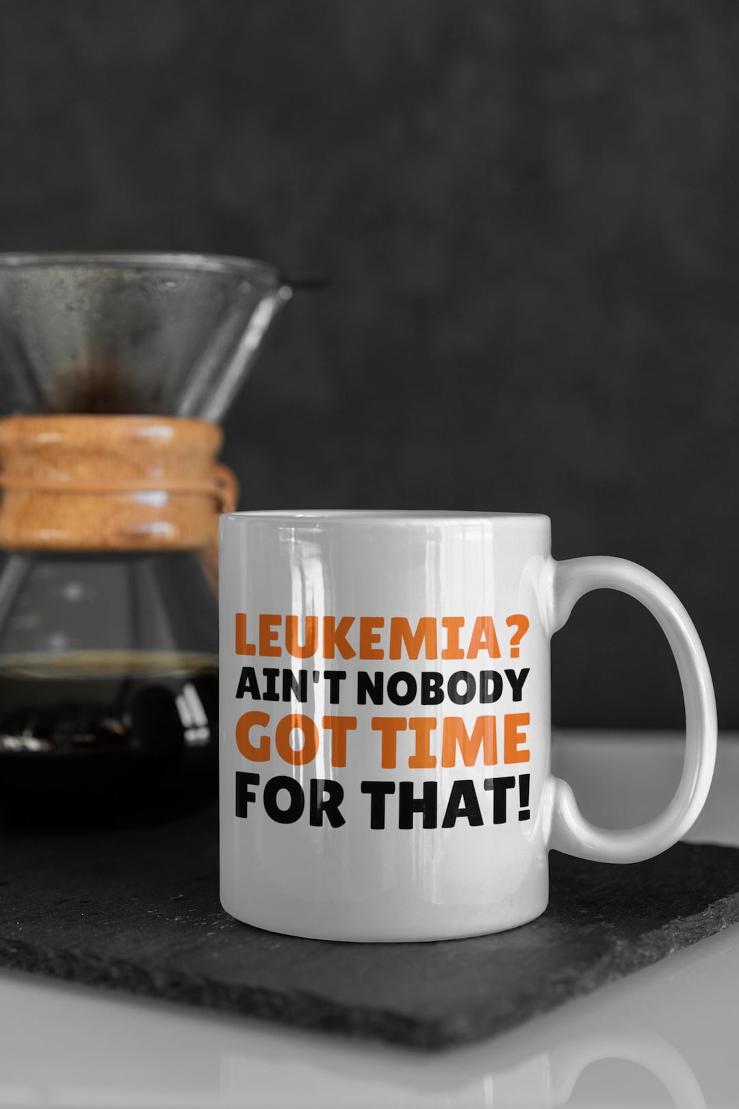 Funny Leukemia Mug 11oz 330ml Blood Cancer Gift Ideas - Etsy