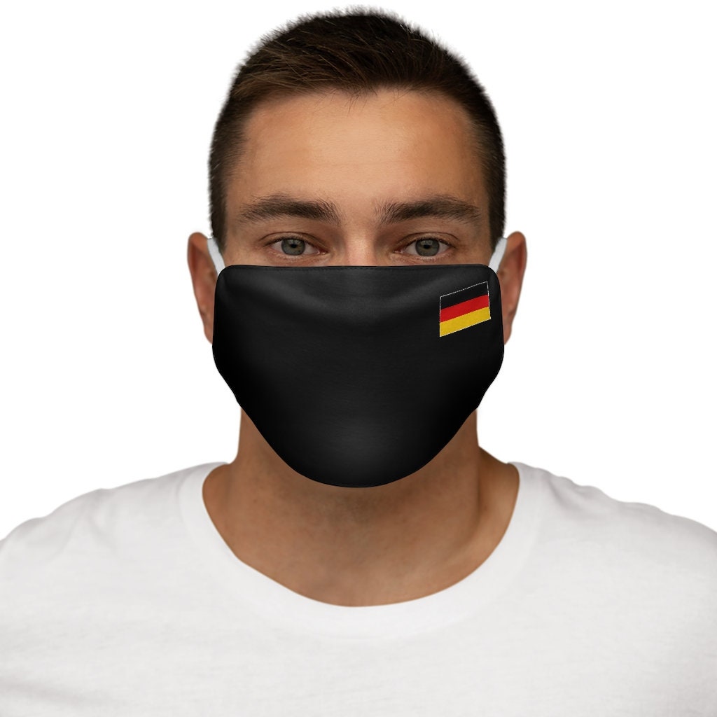 Unisex German Flag Face Mask Breathable & Flexible Flag of - Etsy