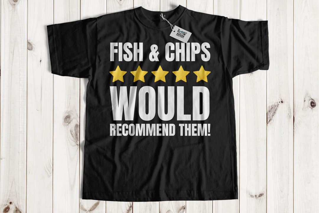 Unisex Funny Fish and Chips T-shirt and F&c's Gifts Chip Shop Tee - Etsy