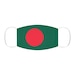 Unisex Bangladeshi Flag Face Mask Breathable & Flexible Flag of ...