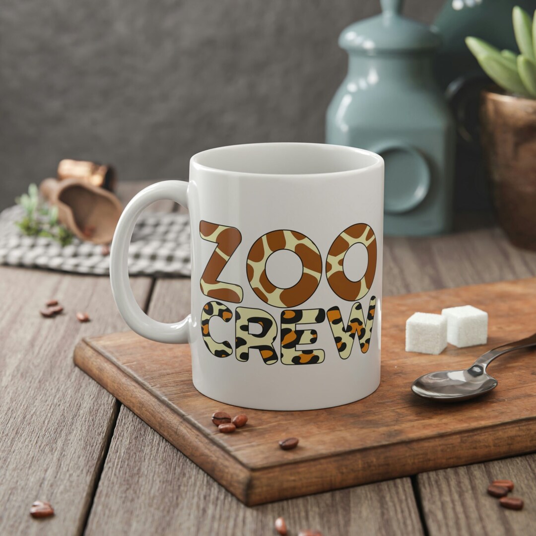 Zoo Crew Mug 11oz 330ml Zoology Gifts & Zookeeper Mugs - Etsy
