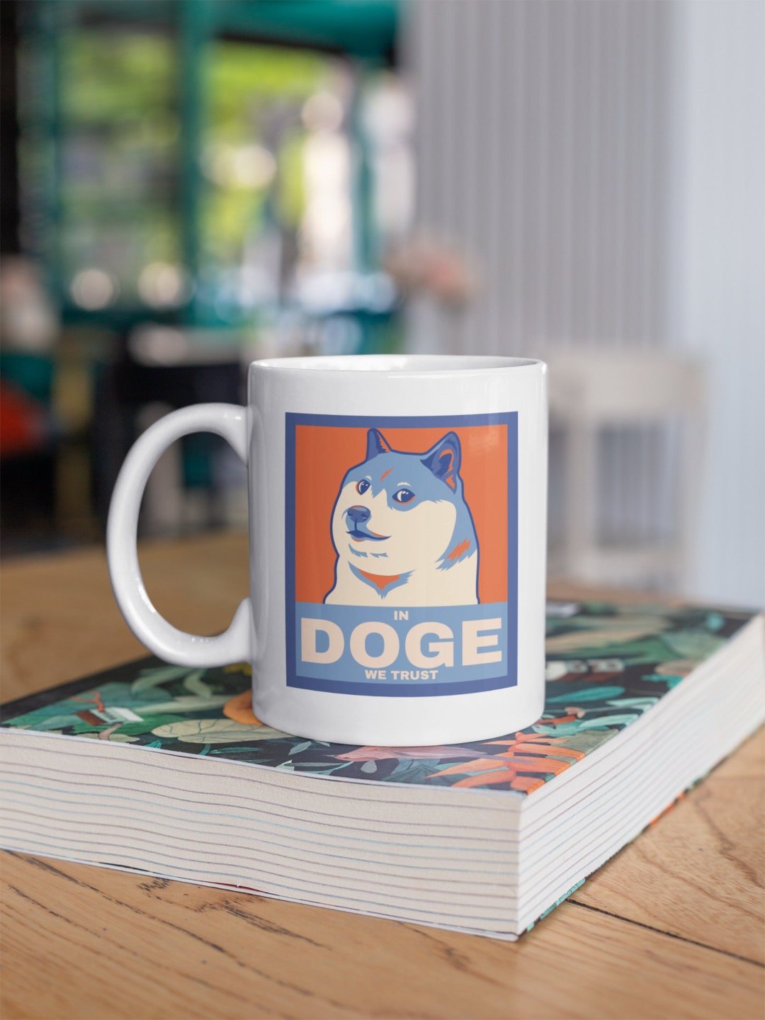 Funny Doge Coin Mug 11oz 330ml Meme Doge Gift Ideas, "very Currency Wow ...