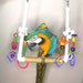 Large Parrot Swing | Big Bird Swing | Parrot Toy | Bird Toy - Etsy
