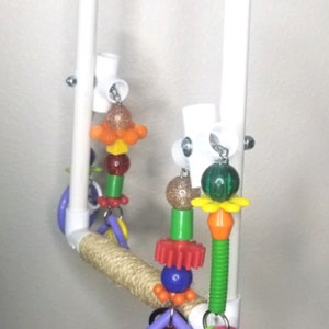 Large Parrot Swing | Big Bird Swing | Parrot Toy | Bird Toy - Etsy