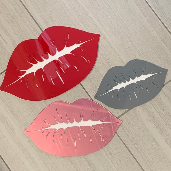 Acrylic Lips Mirror - Etsy