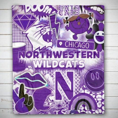 Custom College Blanket Bed Party Blanket - Etsy