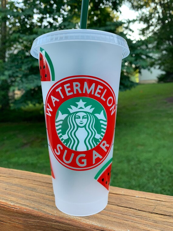 customizable venti cold cup Watermelon Cold Cup Personalized starbucks ...