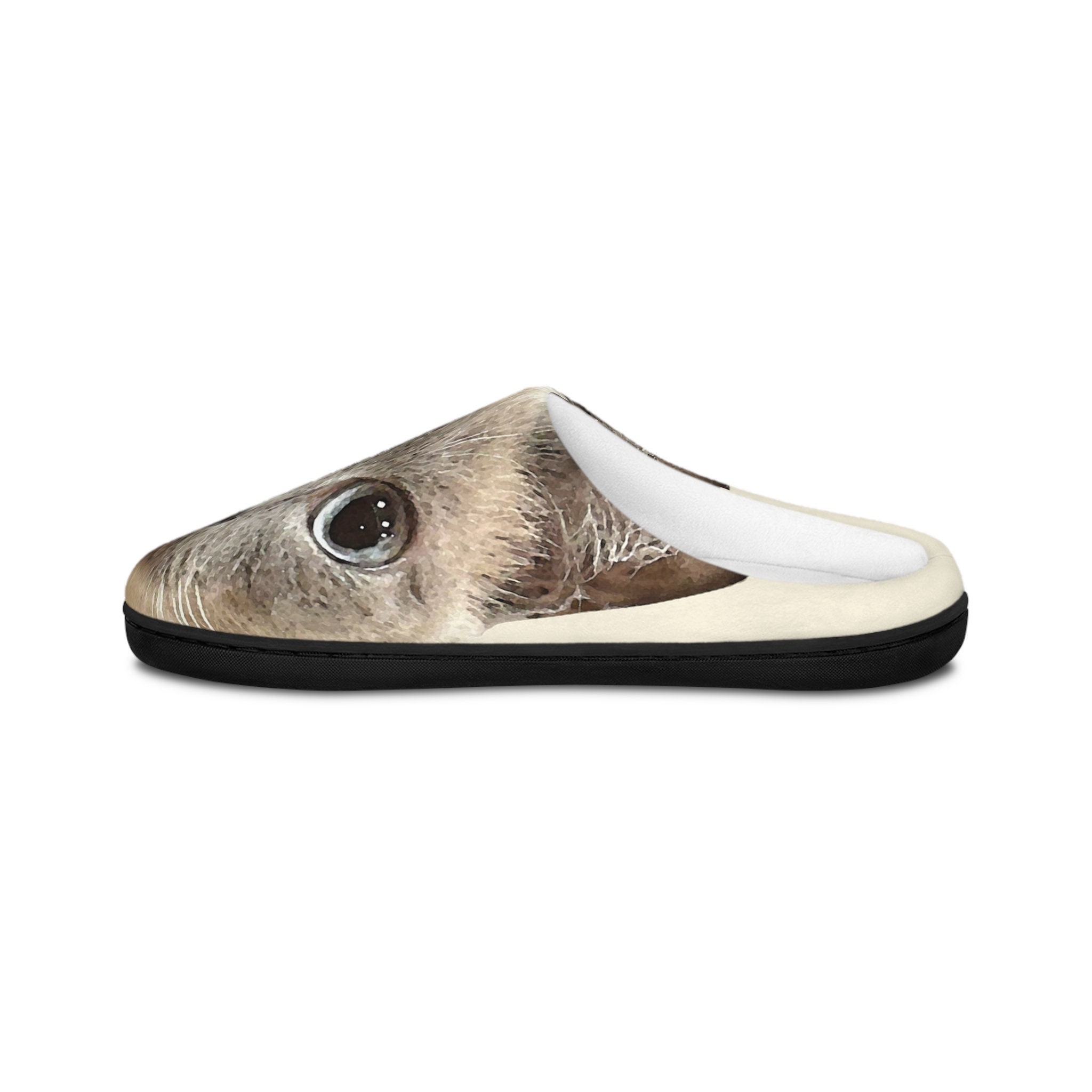 Kitty Step Women's Indoor Slippers, Cat Slippers, Cat Face Slippers ...