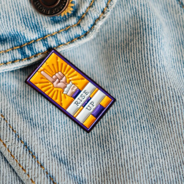 Hamilton Enamel Pin - Etsy