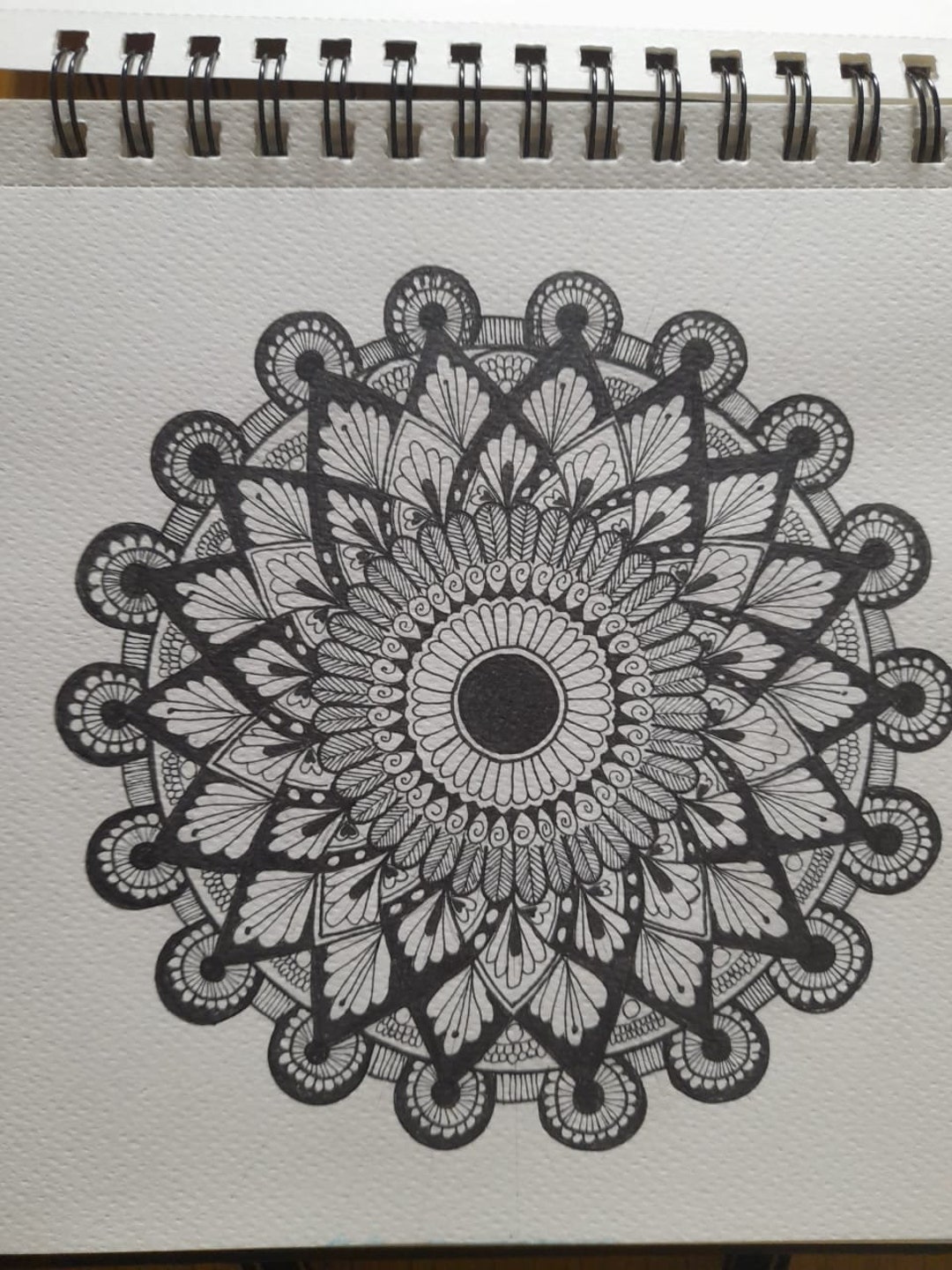 Dotted Mandala Art on MDF Board - Etsy
