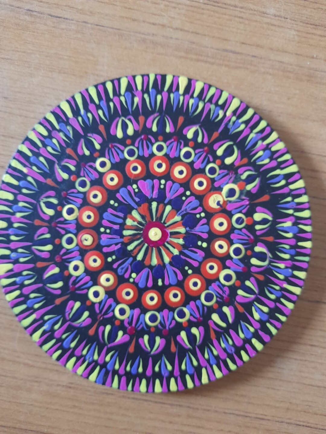 Dotted Mandala Art on MDF Board - Etsy