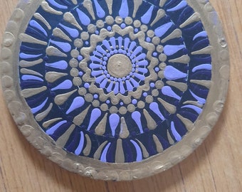 Dotted Mandala Art on MDF Board - Etsy