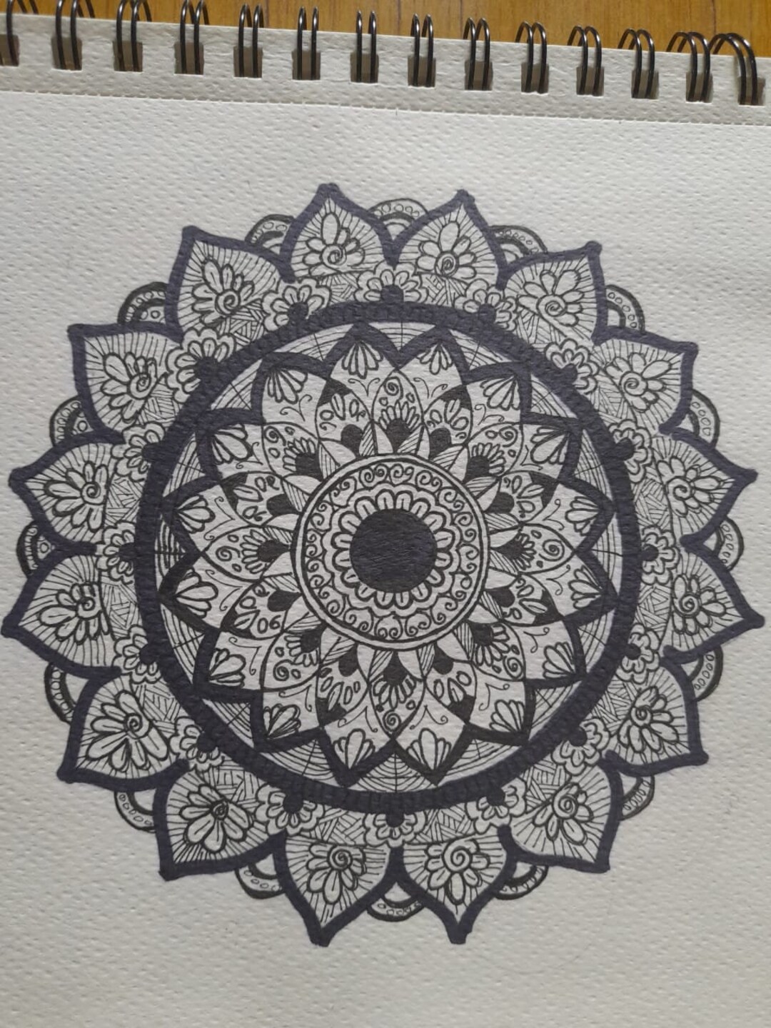 Dotted Mandala Art on MDF Board - Etsy