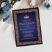 Royal Birthday Party Invitation, King, Queen, Blue and Gold Birthday ...