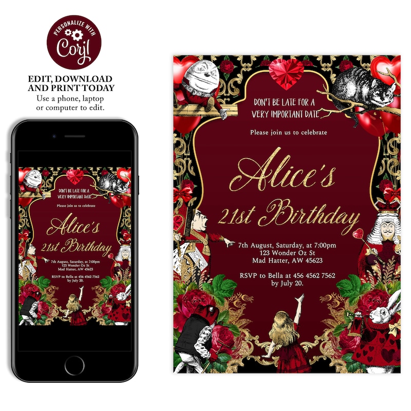 Red Queen Gala - Etsy