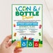 Can and Bottle Drive Fundraiser Flyer, Printable PTA PTO, School Church ...