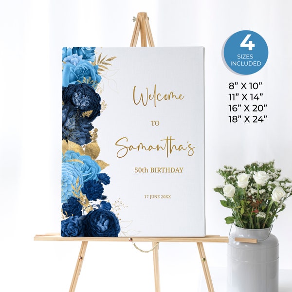 Blue Gold Party - Etsy