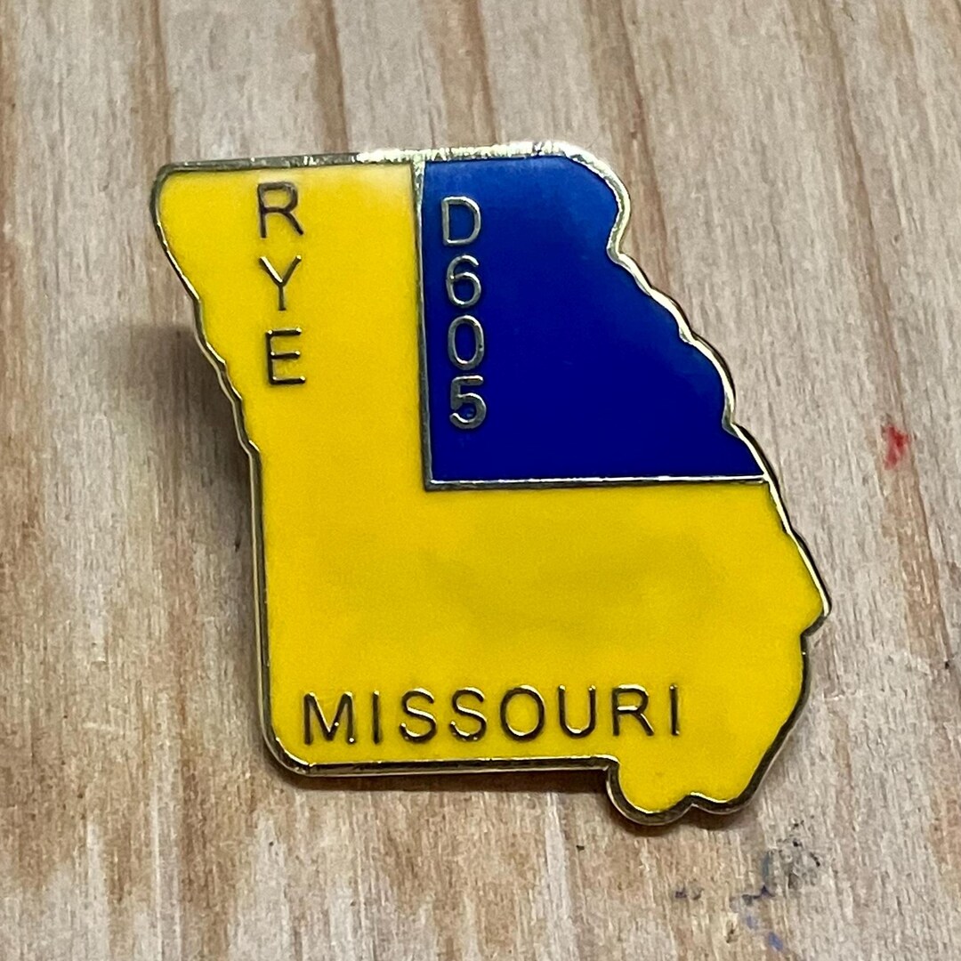 Missouri State - Vintage Enamel Pin. - Etsy
