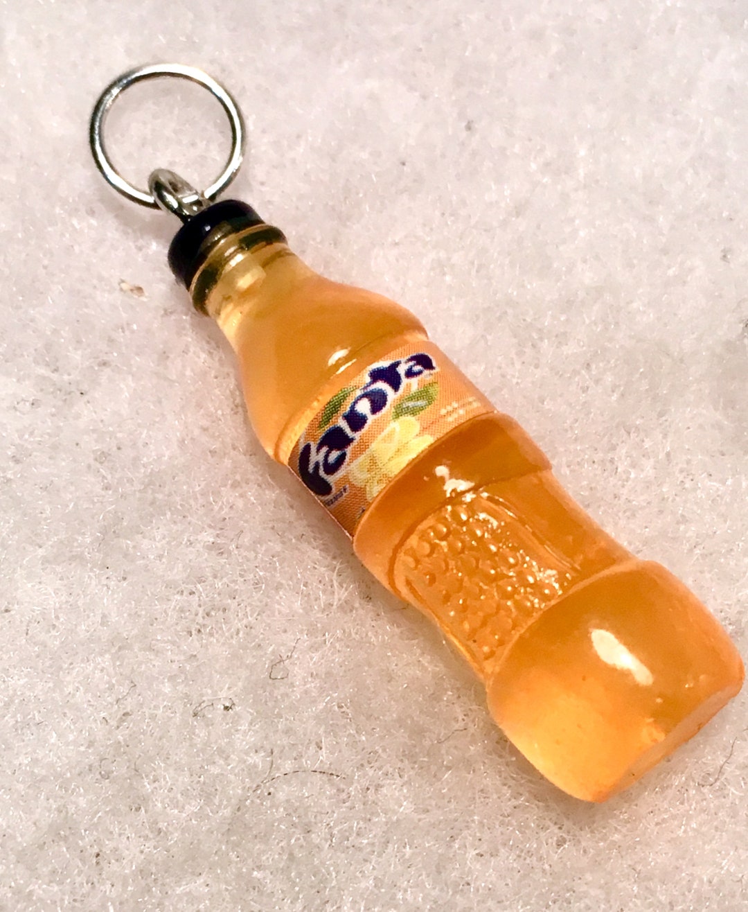 Miniature Fanta Bottle - Fashion Charm/ Pendant - Etsy