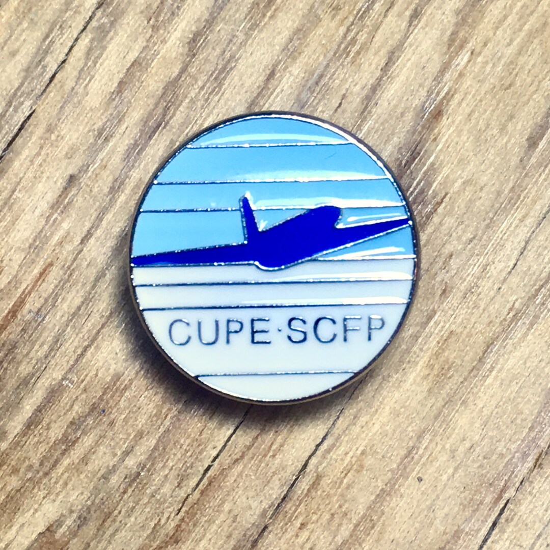 CUPE SCFP Vintage Enamel Pin - Etsy