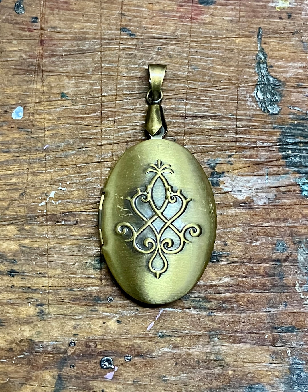 Victorian , Antique Style Enamel Pendant / Locket on Spinner . - Etsy ...