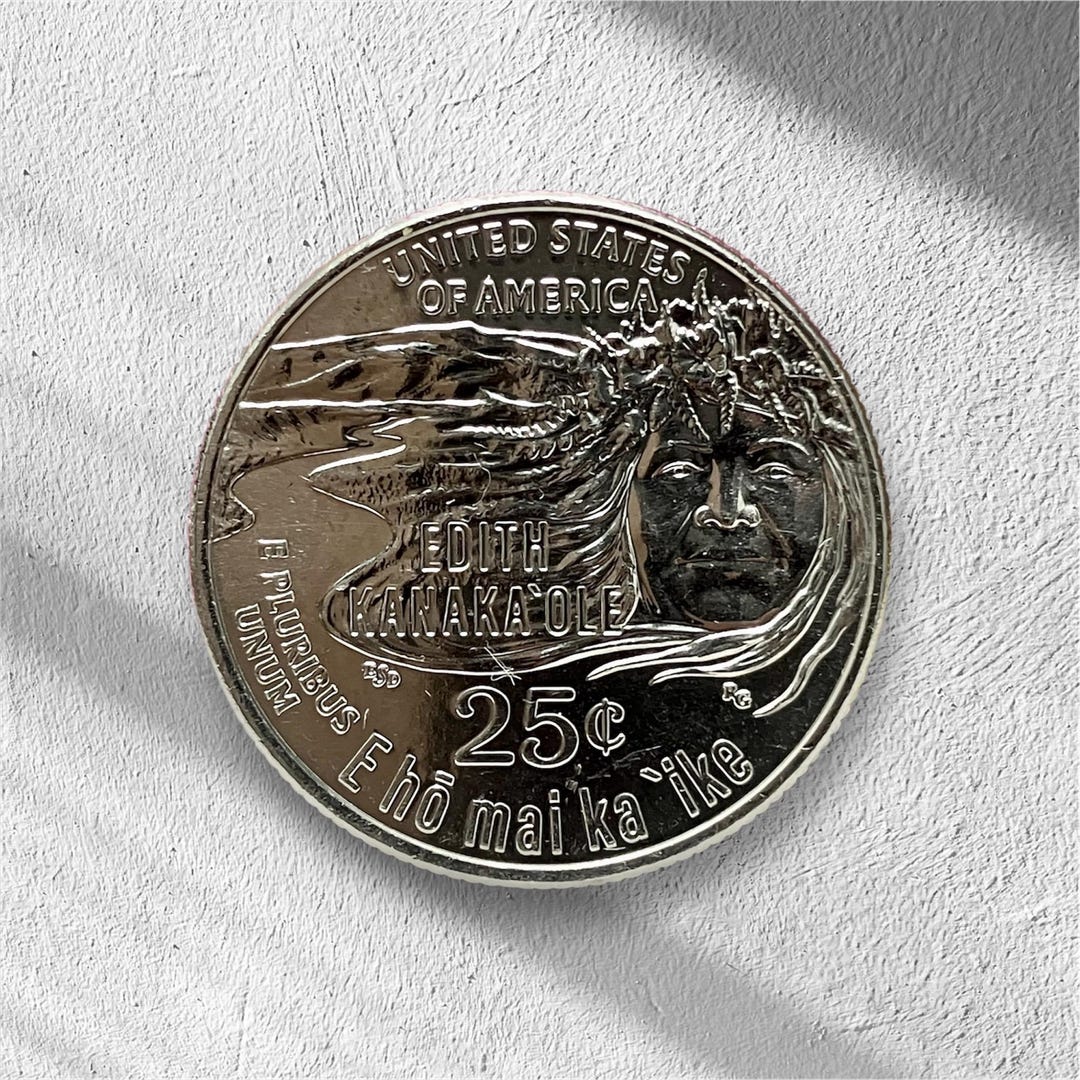 2023 USA Quarter Featuring Edith Kanakaʻole, Part of the American Women ...