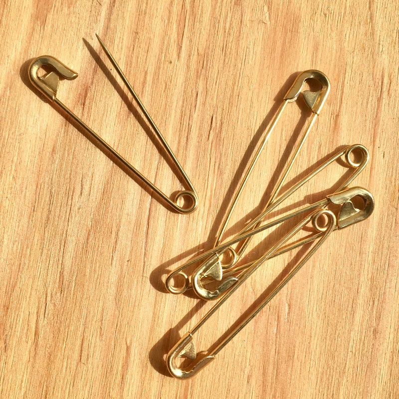 Antique Safety Pin - Etsy