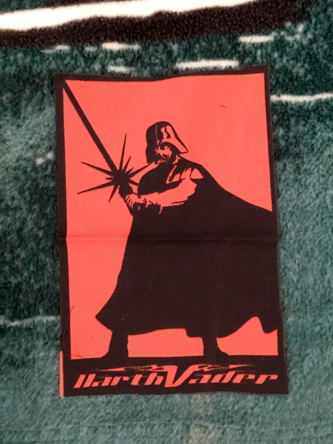 Darth Vader Vintage Sew on Fashion Patch - Etsy