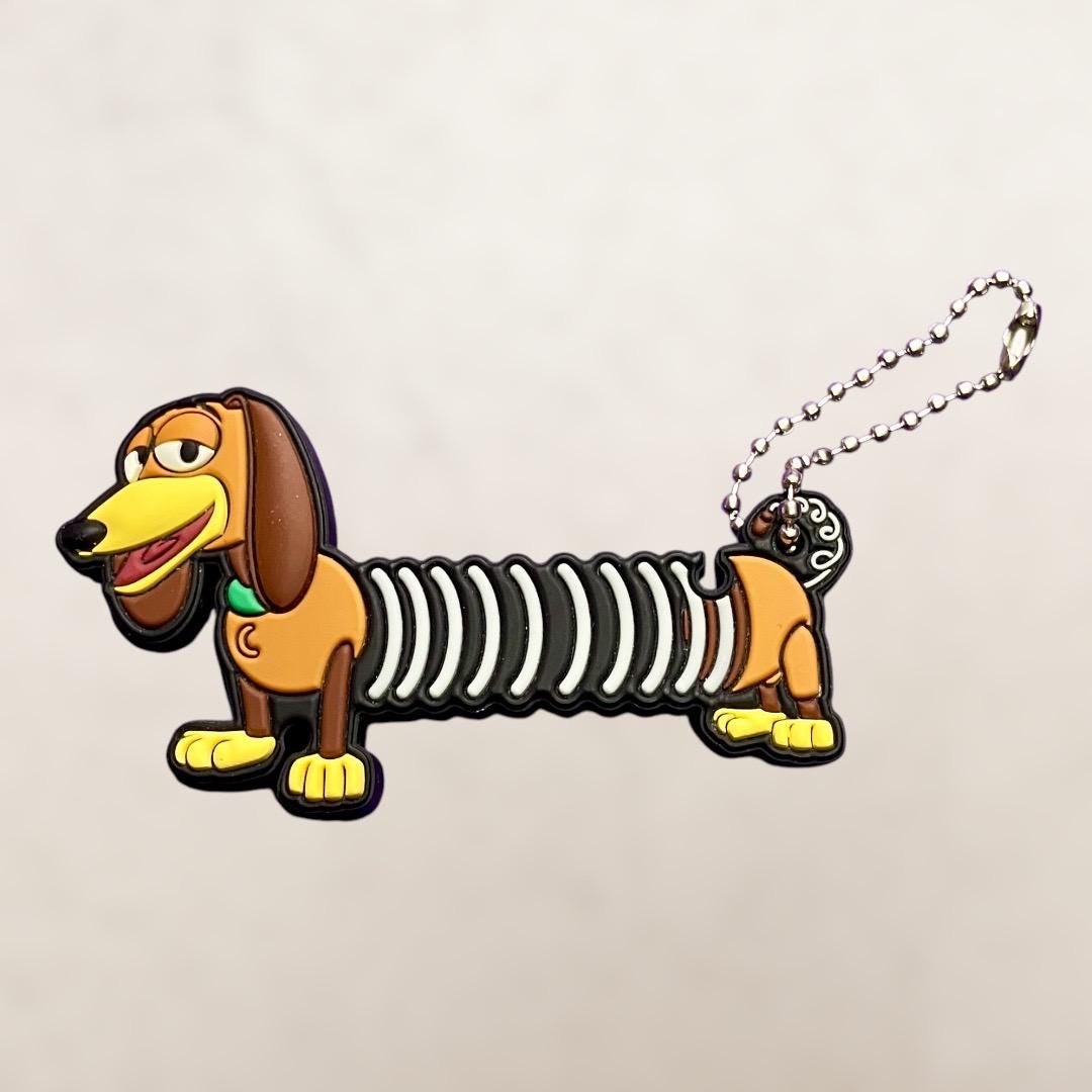 Slinky Dog Toy Story - Vintage Charm on Keychain. - Etsy