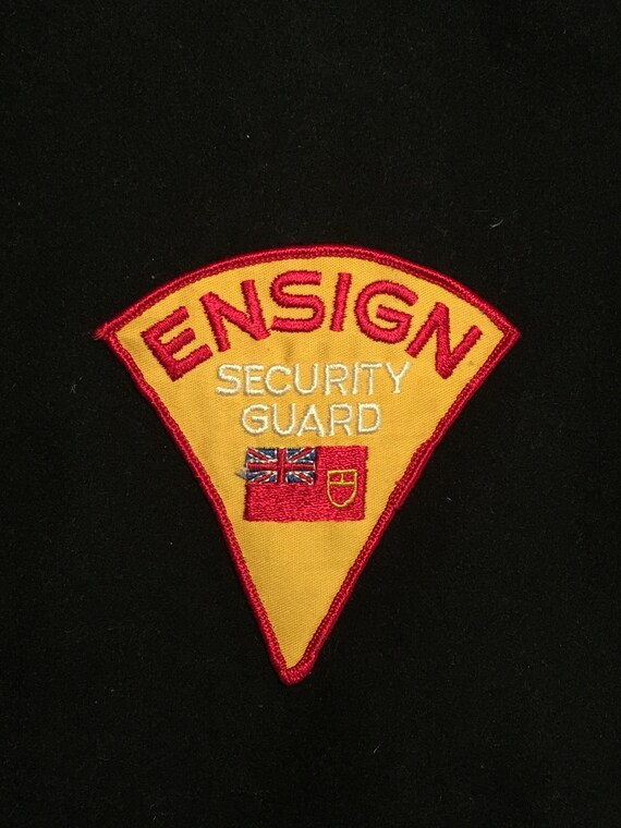 Ensign Security Guard Vintage Uniform Patch - Etsy