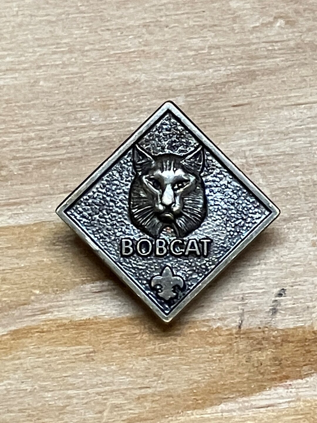 Bobcat Boy Scout - Vintage Hat Pin. - Etsy